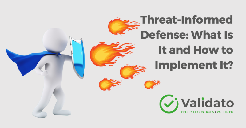 Threat-Informed Defense: What Is It and How to Implement It? - Validato