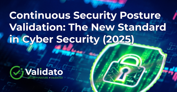 Continuous Security Posture Validation: The New Standard in Cyber Security (2025) - Validato